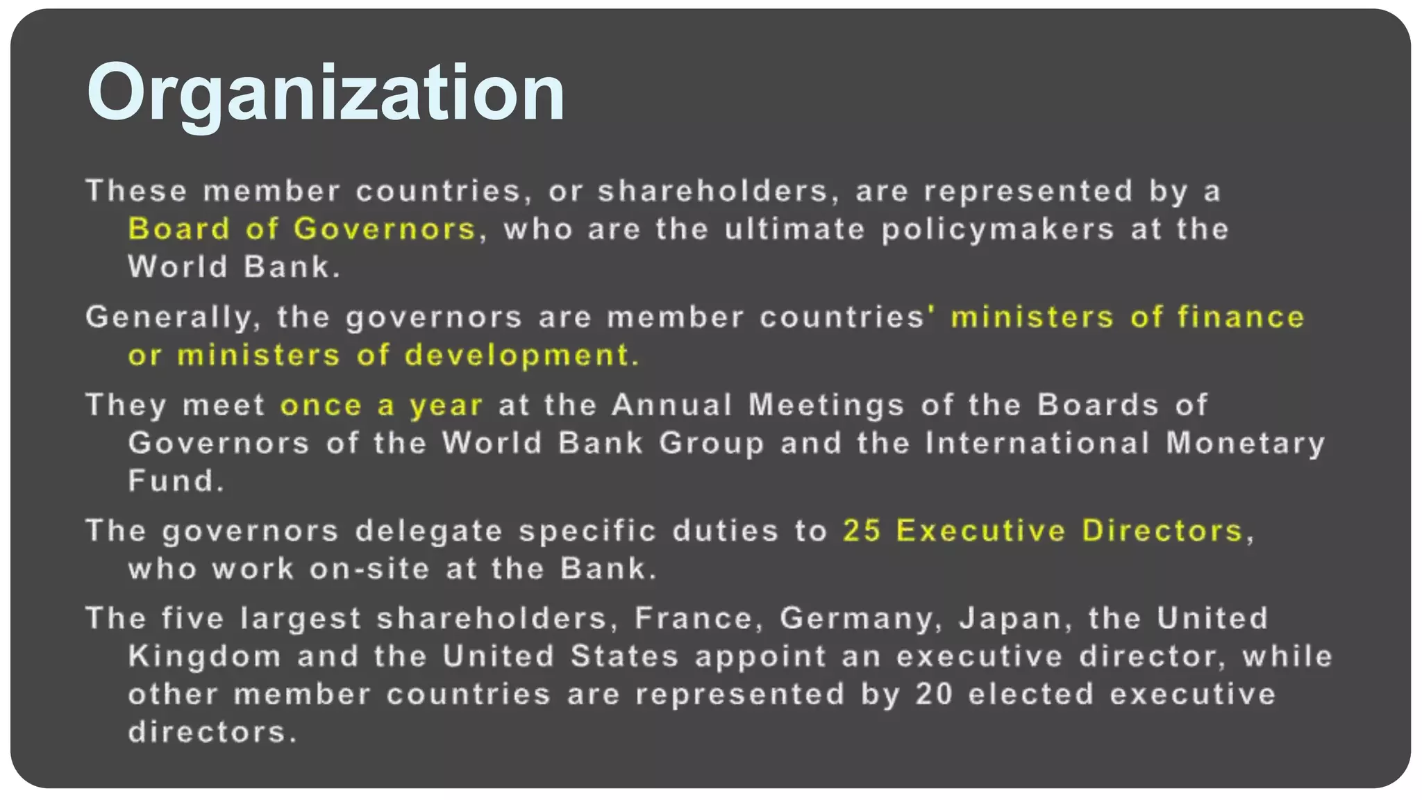 International Bank for Reconstruction and Development (IBRD) | PPTX