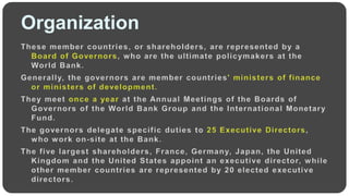 International Bank for Reconstruction and Development (IBRD) | PPTX