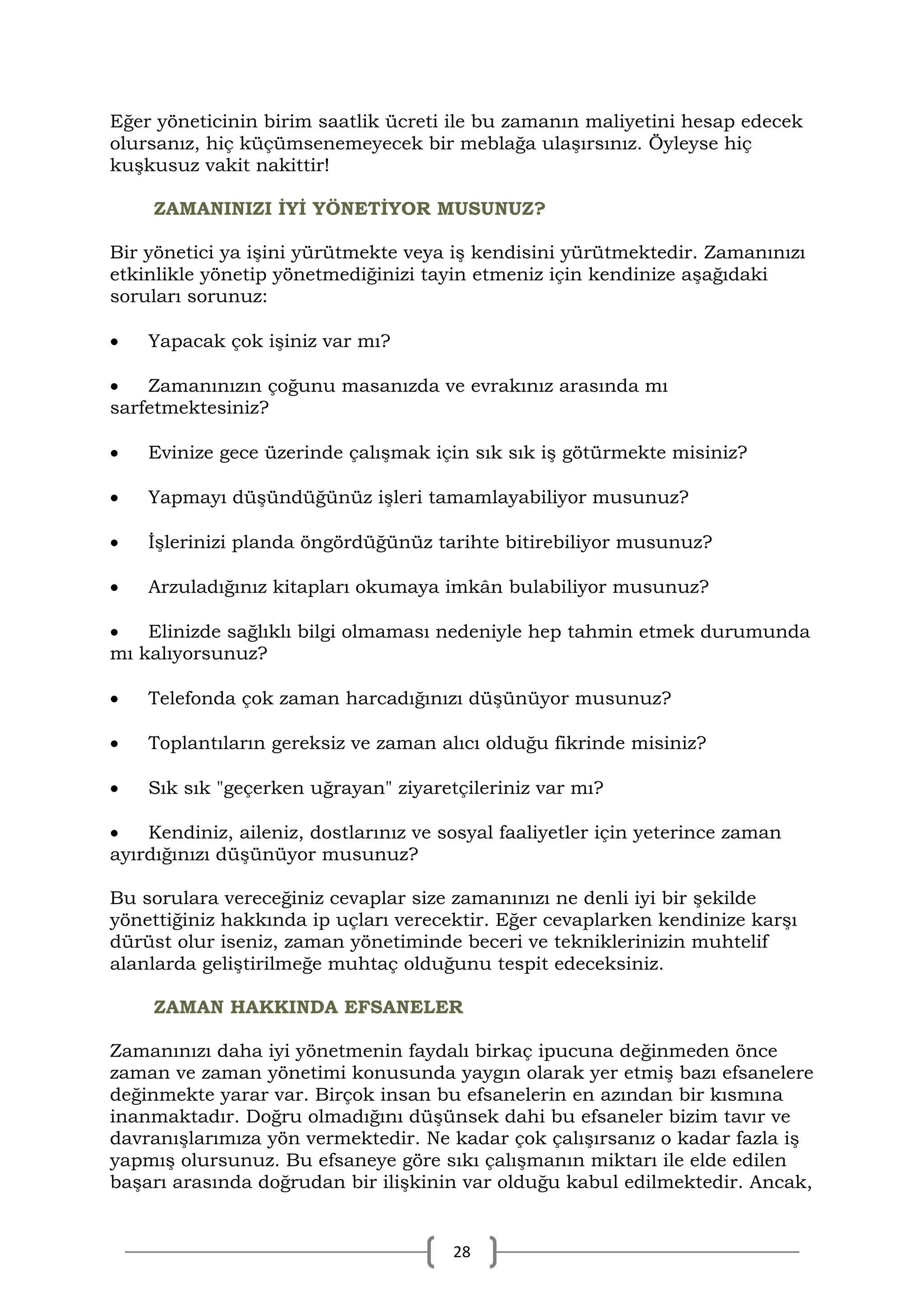 Atalarımız “ibret olma ibret al” demişler. Ne doğru söz. | PDF