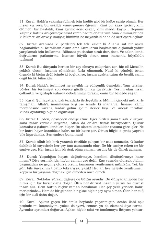 Atalarımız “ibret olma ibret al” demişler. Ne doğru söz. | PDF