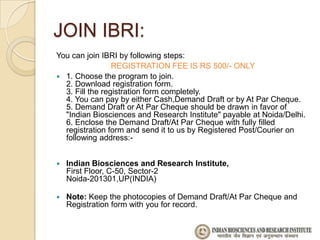 Ibri presentation | PPTX