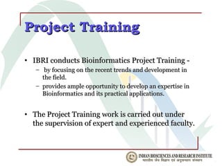 IBRI Project Training | PPT