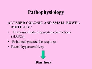 Irritable Bowel Syndrome Pathophysiology