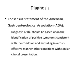 Irritable Bowel Syndrome - Ibs | PPT