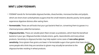 Nutrition for IBS: FODMAP Diet, Meal Plans & Gut Health | PPTX