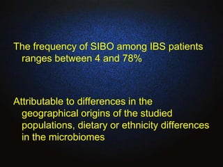 IBS-SIBO | PPTX