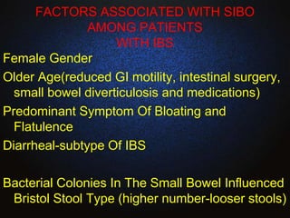 IBS-SIBO | PPTX
