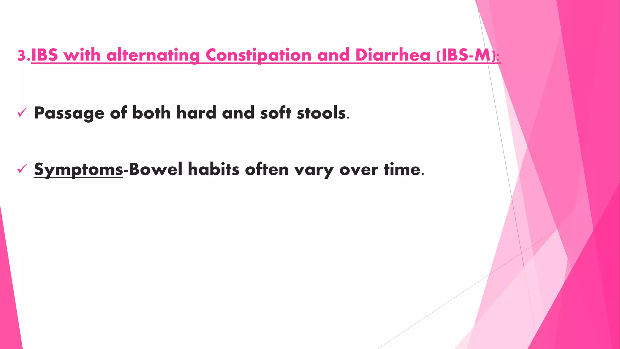 Irritable Bowel Syndrome | PPTX