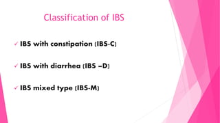 Irritable Bowel Syndrome | PPTX