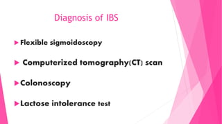 Irritable Bowel Syndrome | PPTX