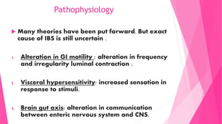 Irritable Bowel Syndrome | PPTX