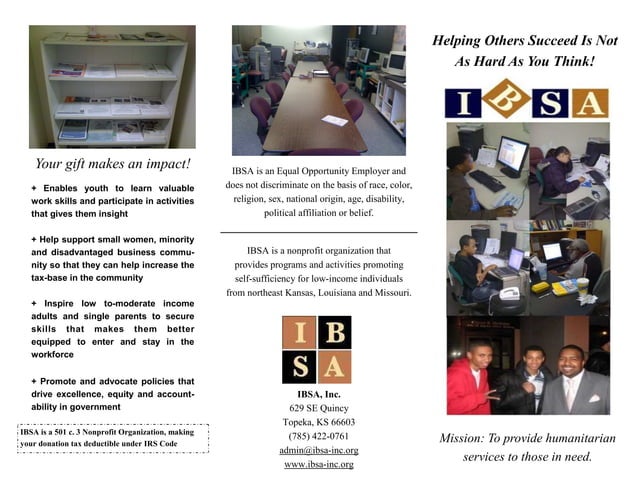 Ibsa pledge brochure | PDF