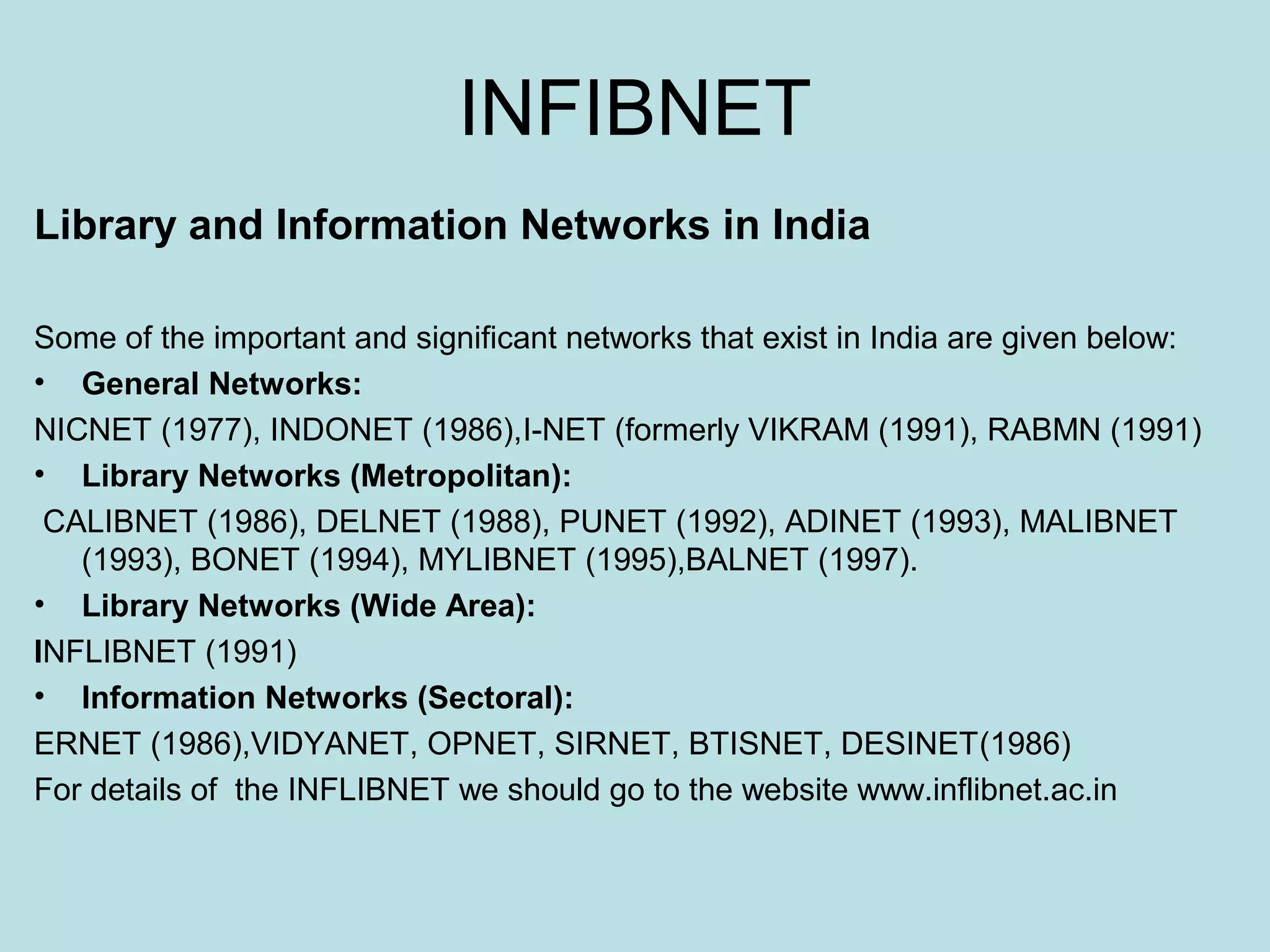 N-LIST program of INFLIBNET | PPT