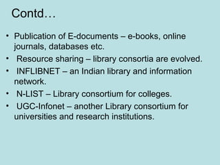 N-LIST program of INFLIBNET | PPT