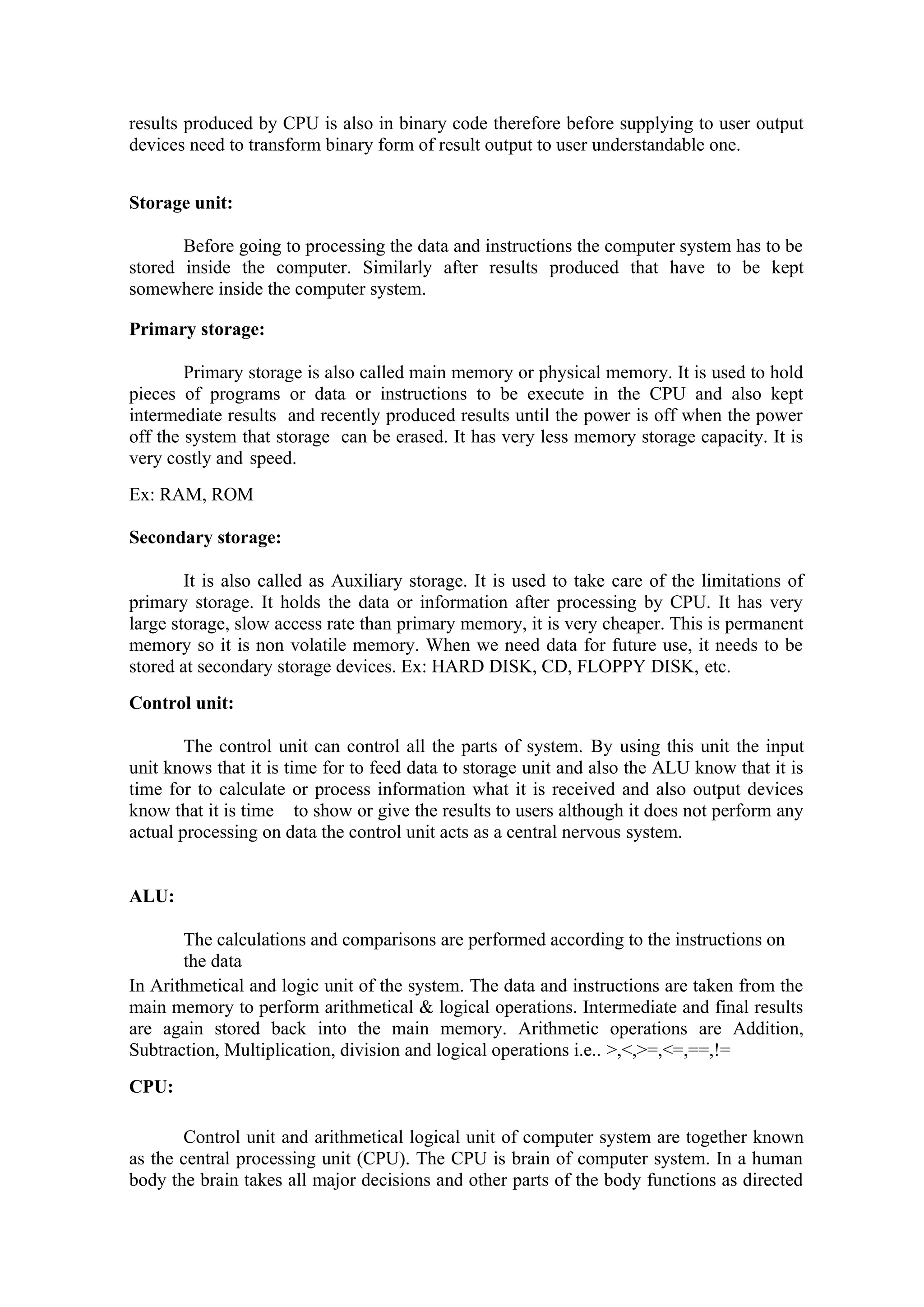 IBSC computer notes.docx number systems | DOCX