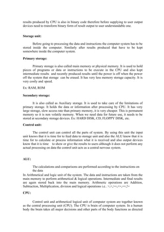 IBSC computer notes.docx number systems | DOCX