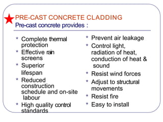 CONSTRUCTION TECHNOLOGY V - METAL COMPOSITE CLADDING NON-METAL CLADDING ...