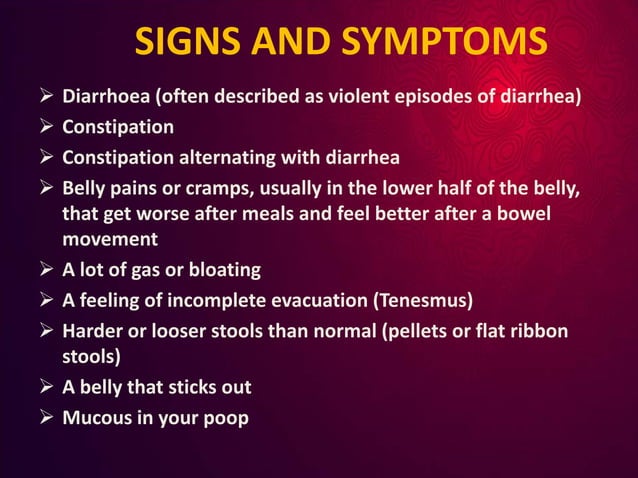 Drugs used in the treatment of irritable bowel syndrome (IBS) | PDF ...