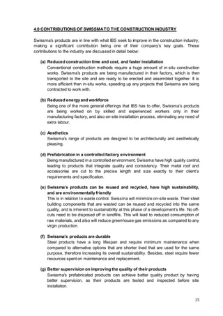 IBS Factory Report Assignment | DOCX