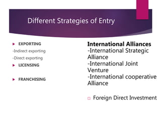 International Business CH # 9 | PPTX