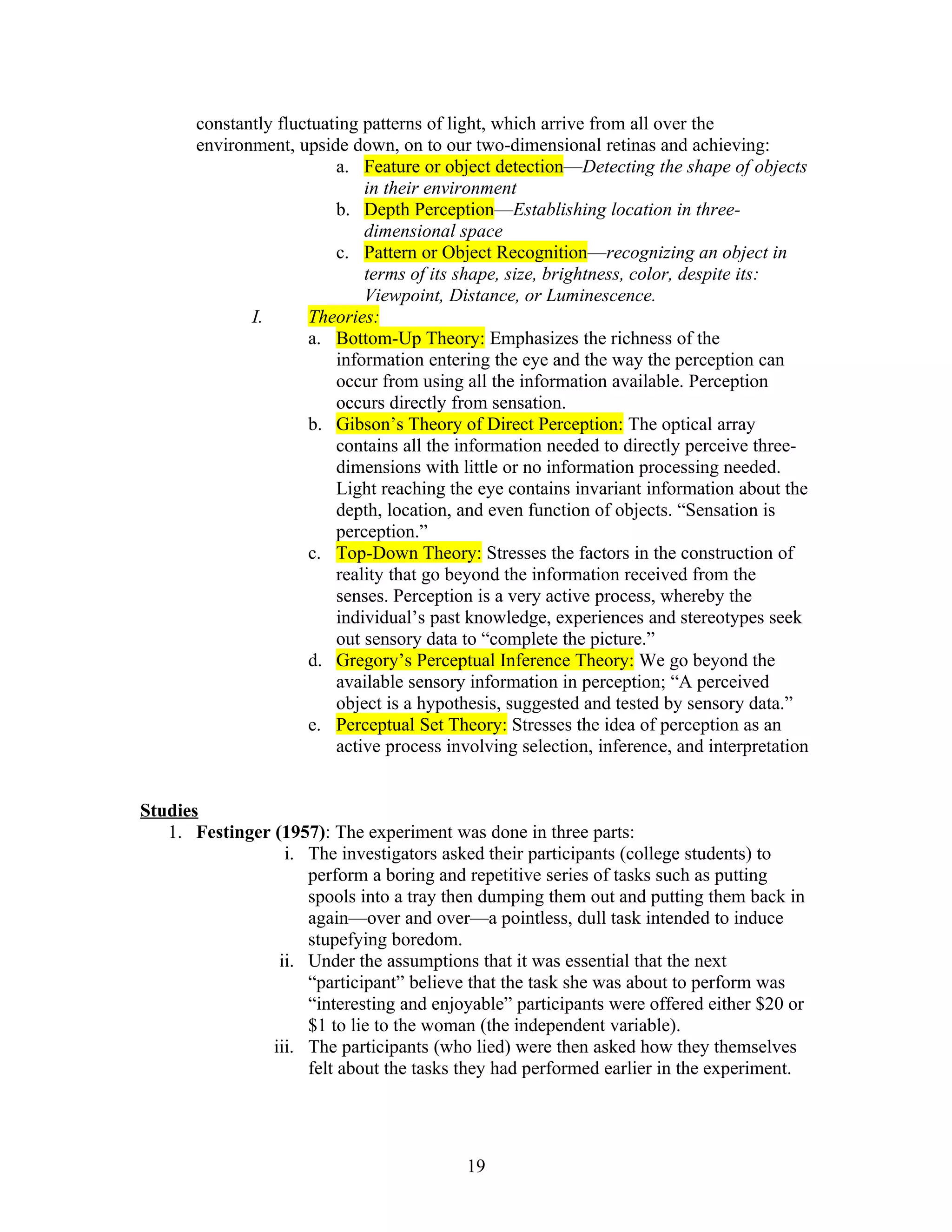 IB Psychology SL Study Guide | DOC