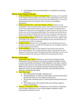 IB Psychology SL Study Guide | DOC