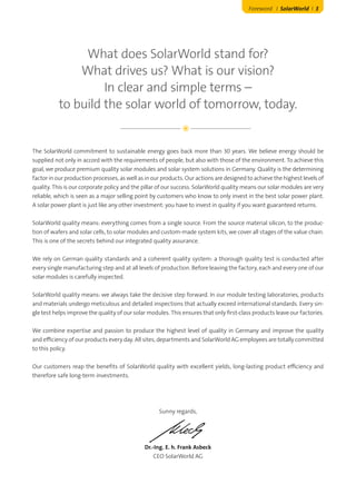 SolarWorld Real Value | PDF | Radio Control | Hobbies & Interests