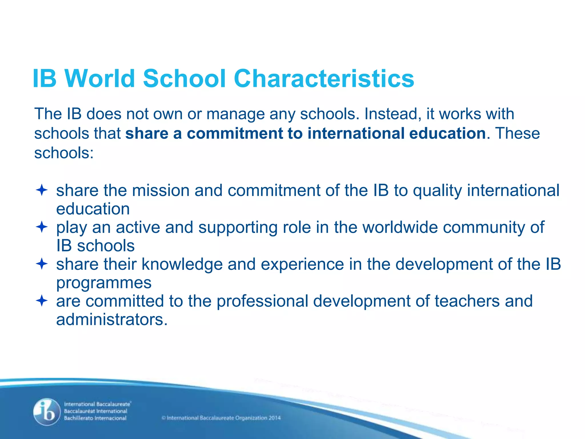 IBSOM DP Orientation Session | PPTX