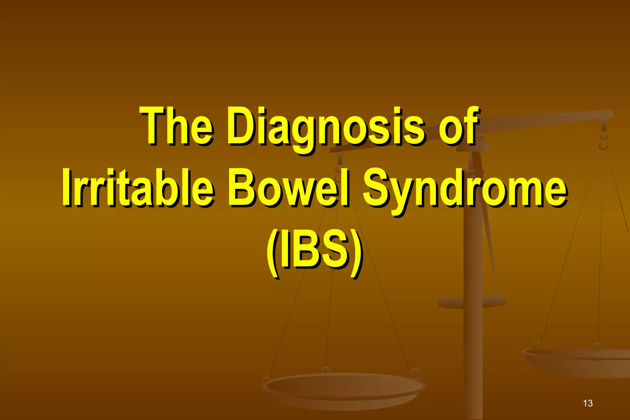 IBS Presentation | PPT
