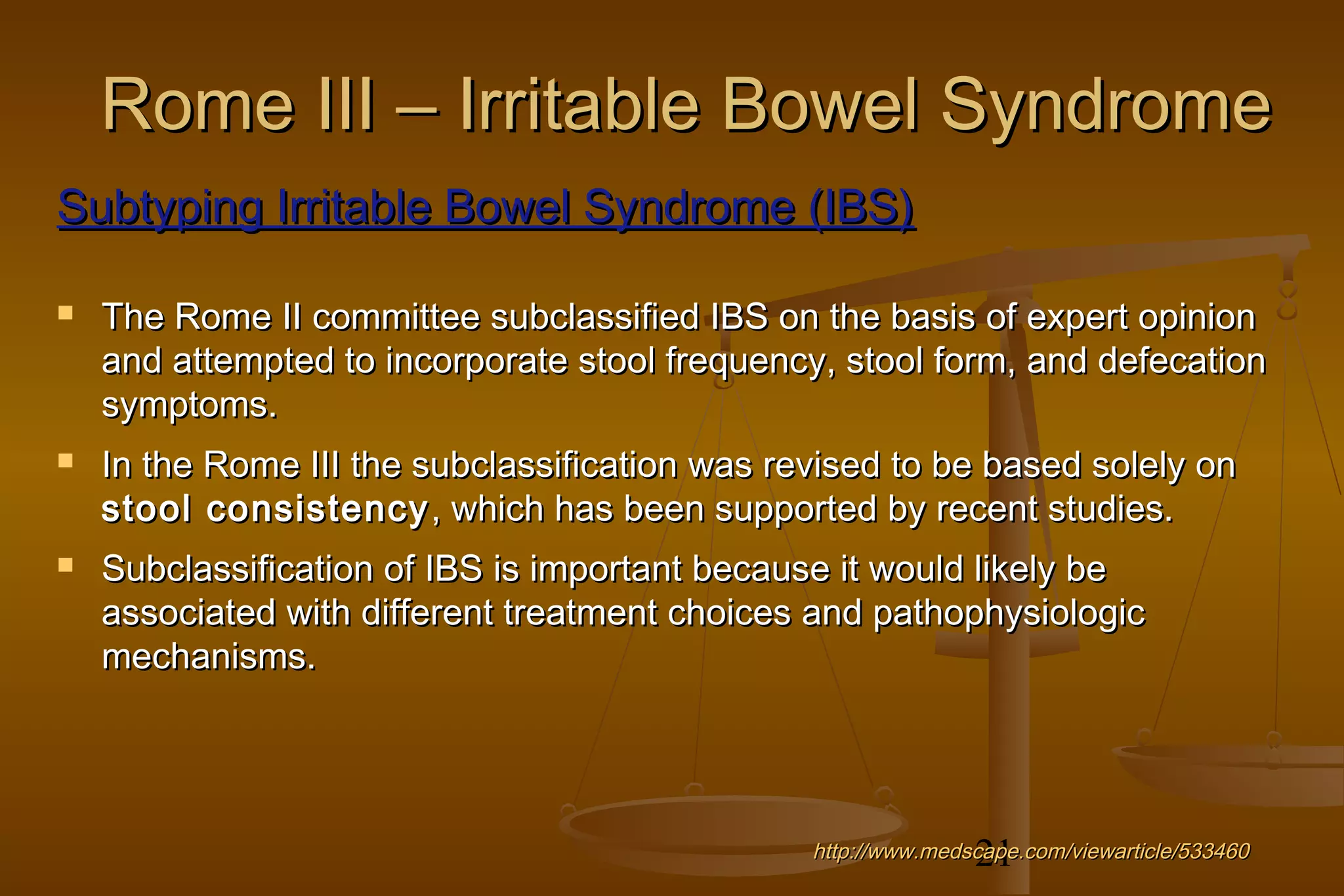 IBS Presentation | PPT