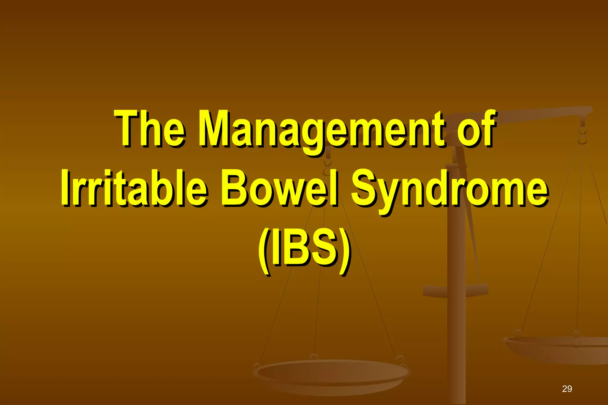 IBS Presentation | PPT