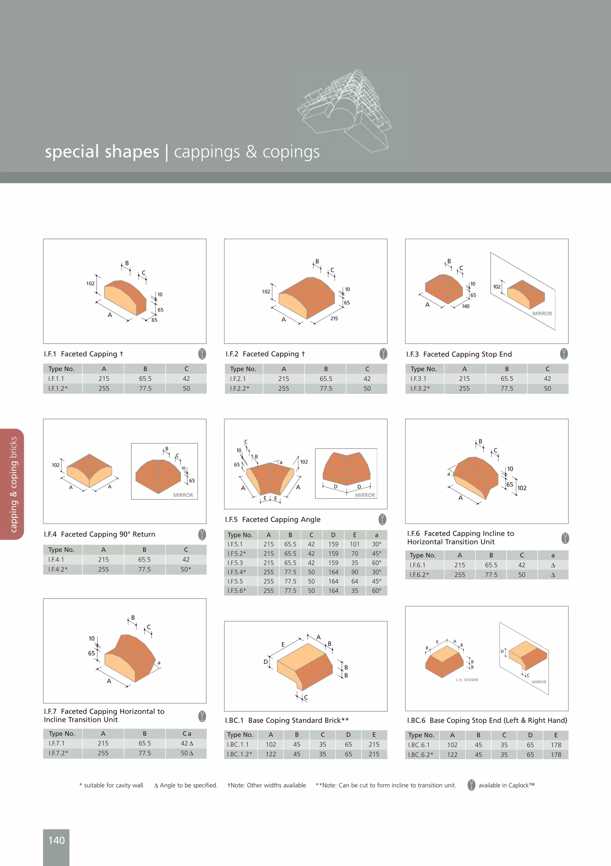 Ibstock special bricks | PDF
