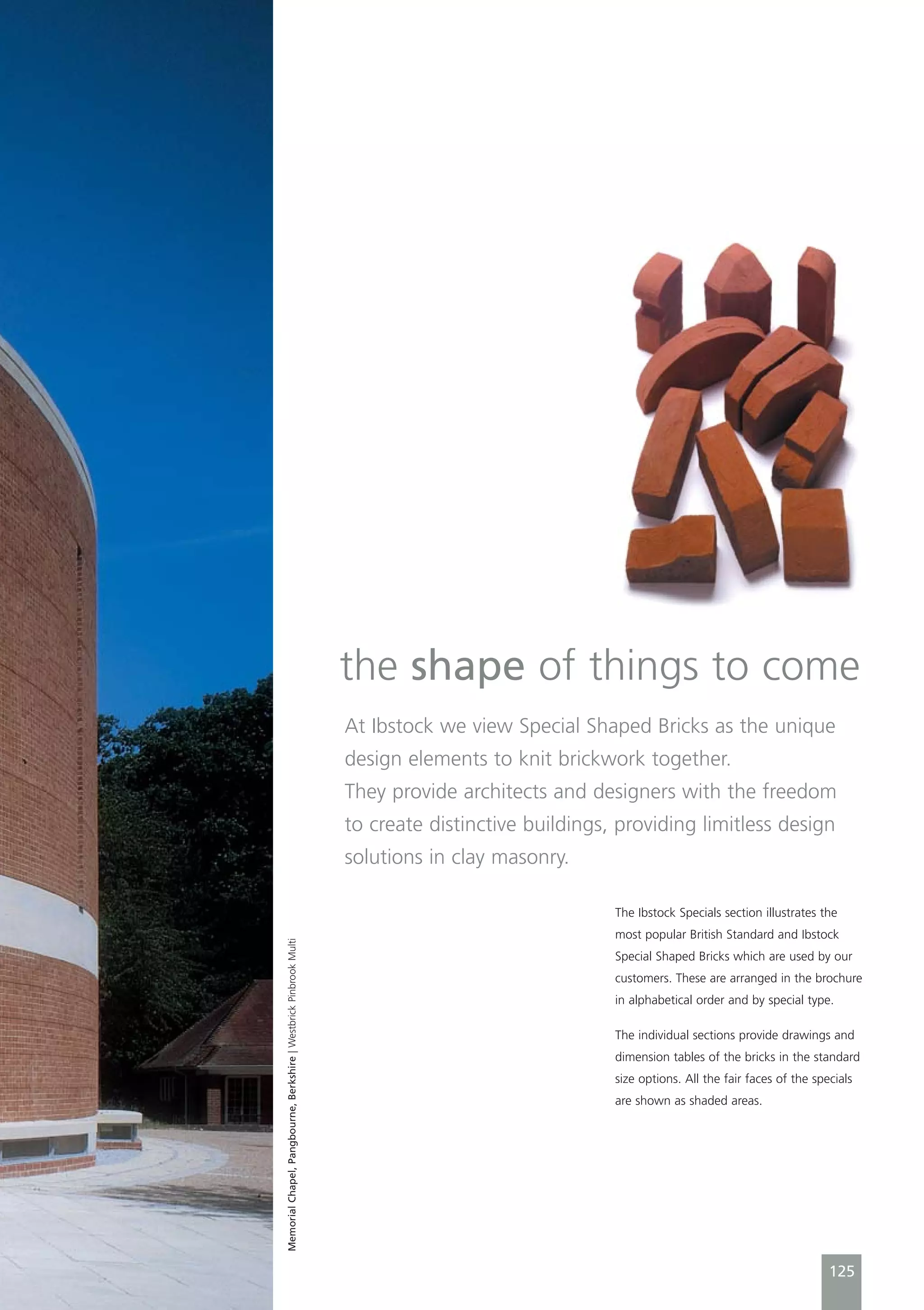 Ibstock special bricks | PDF