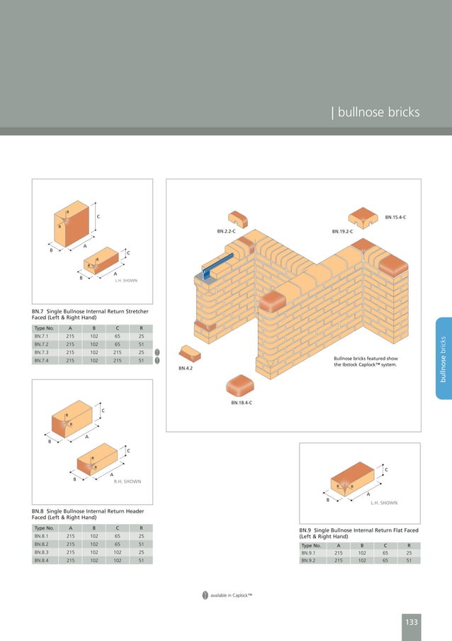 Ibstock special bricks | PDF