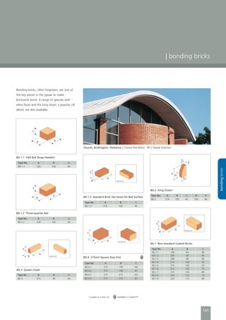 Ibstock special bricks | PDF