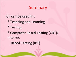 Ibt and cbt | PPT