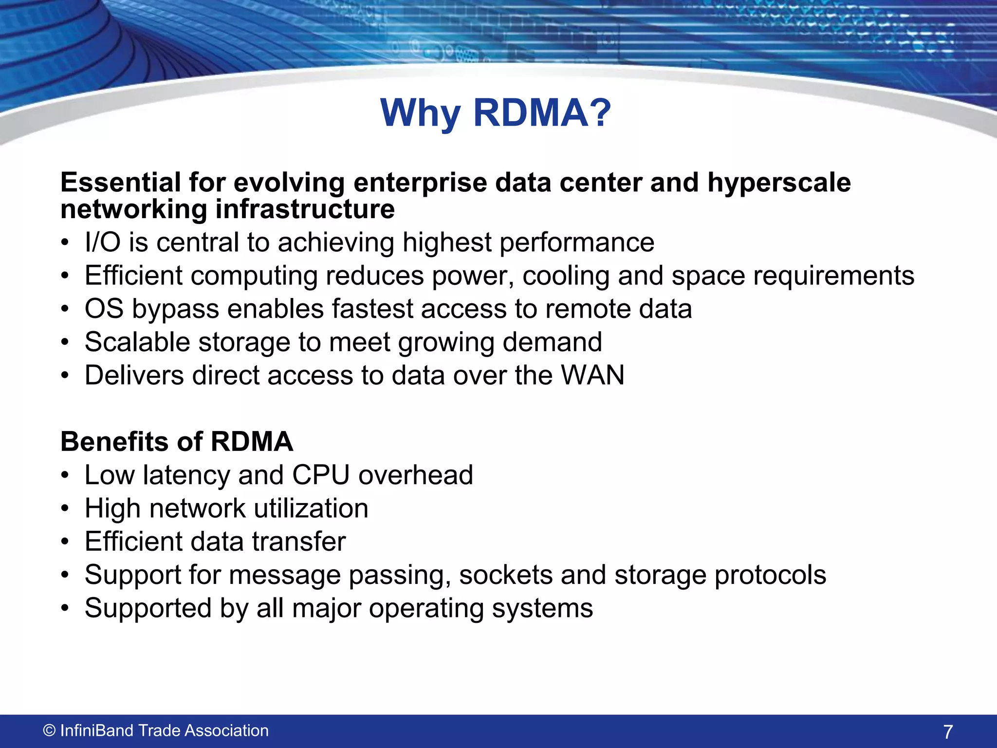 IBTA Releases Updated Specification for RoCEv2 | PDF