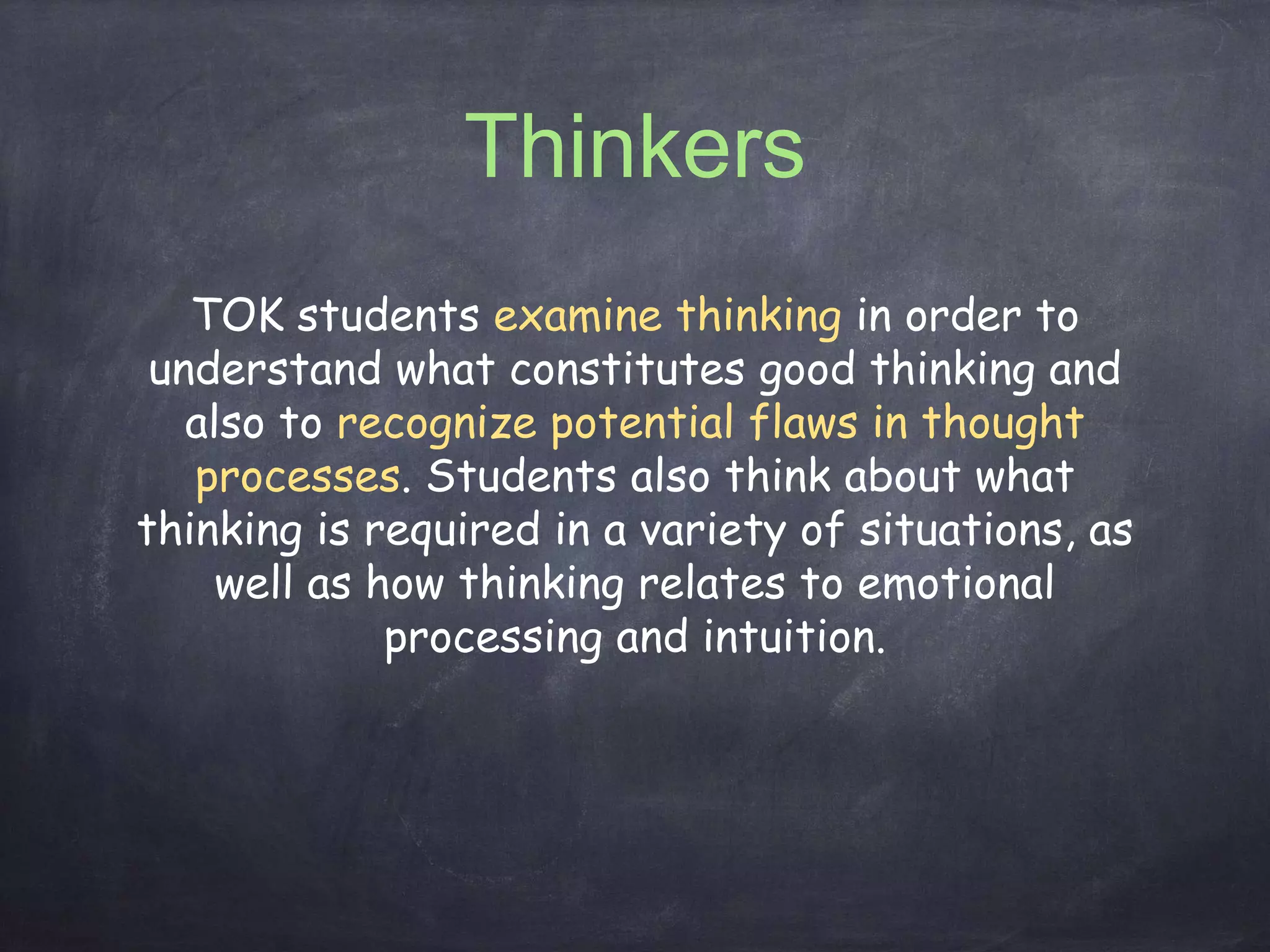 Ib theory of_knowledge_bms_presentation lauwers | PPTX
