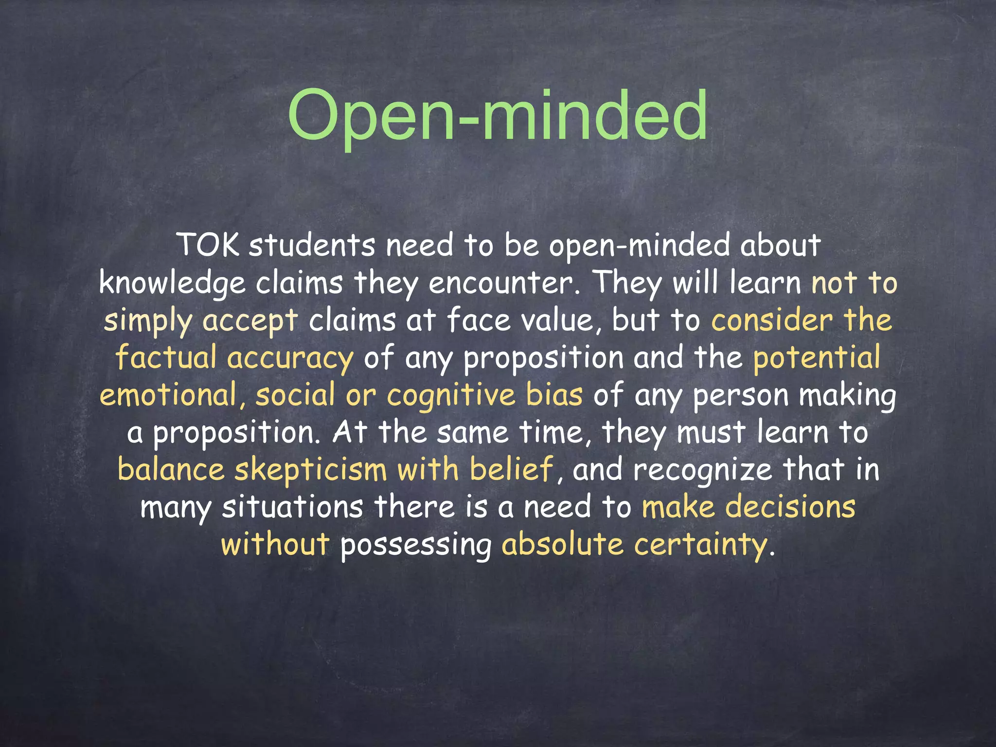 Ib theory of_knowledge_bms_presentation lauwers | PPTX