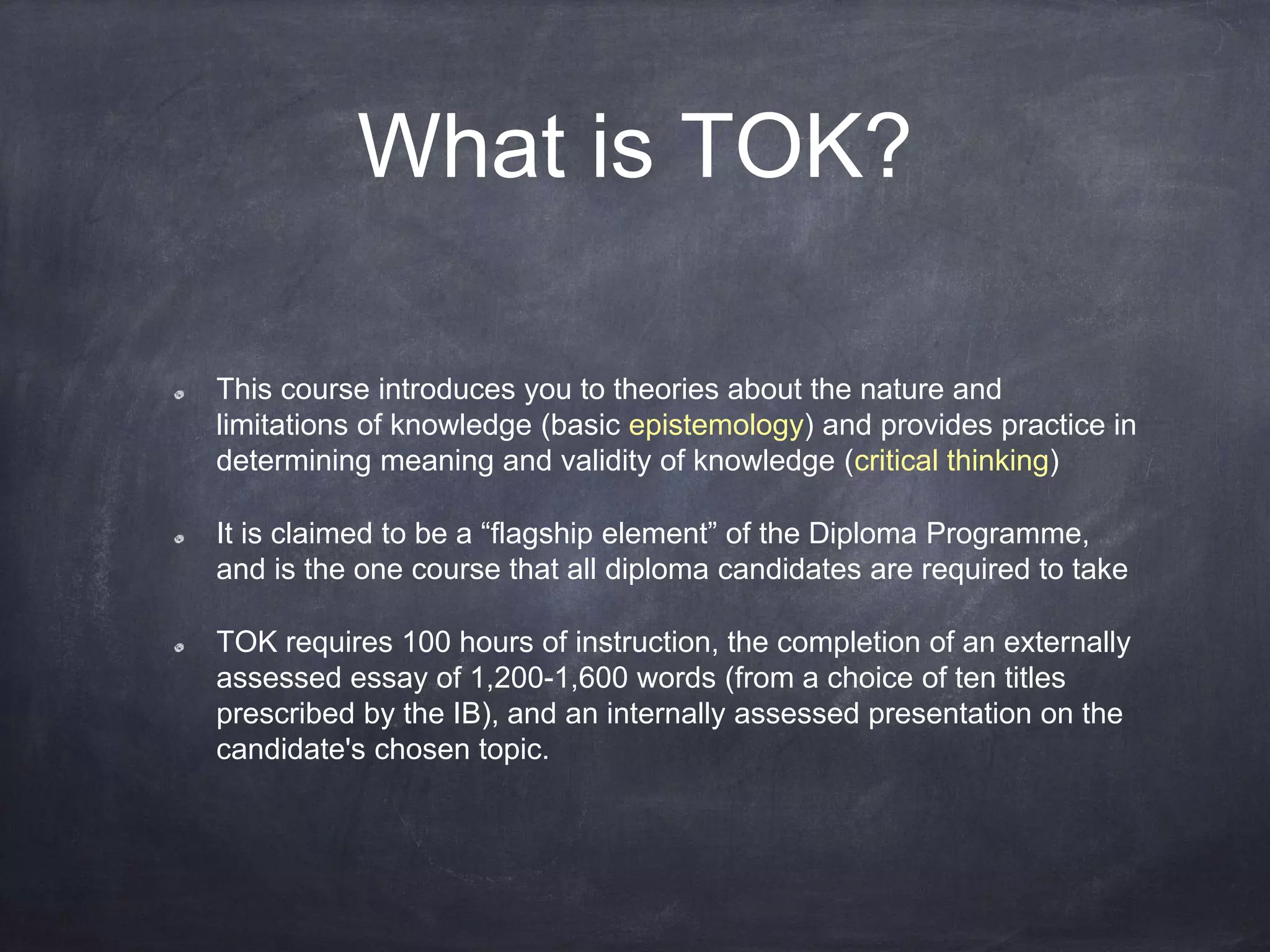 Ib theory of_knowledge_bms_presentation lauwers | PPTX | Educational ...
