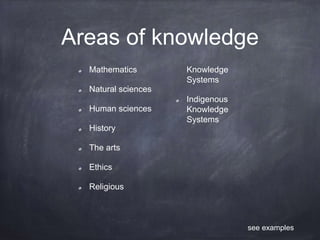 Ib theory of_knowledge_bms_presentation lauwers | PPTX | Educational ...