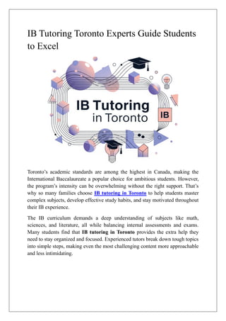 IB Tutoring Toronto Experts Guide Students to Excel.pdf