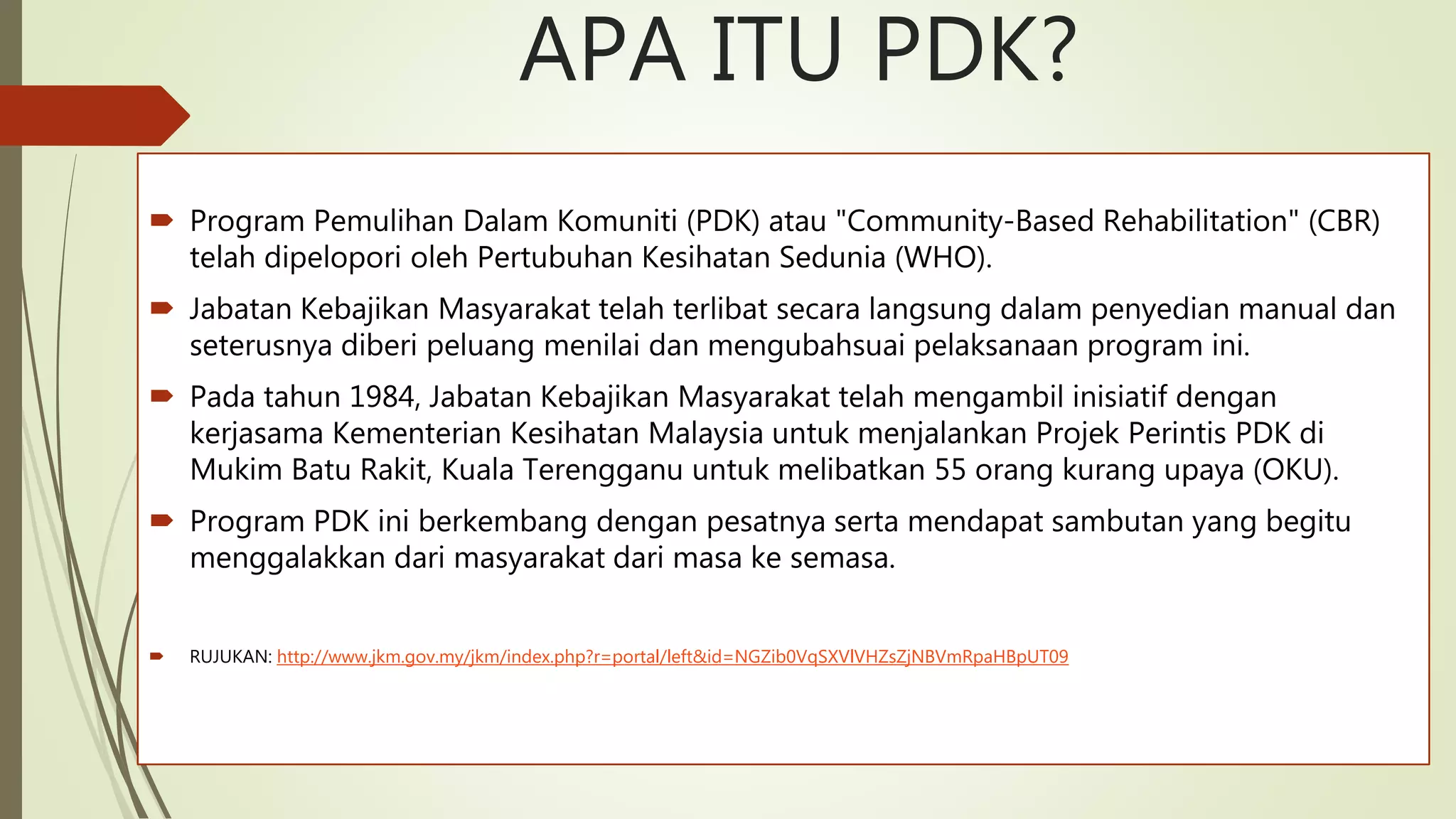 Peranan ibu bapa terhadap Pemulihan Dalam Komuniti | PPTX