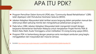 Peranan ibu bapa terhadap Pemulihan Dalam Komuniti | PPTX