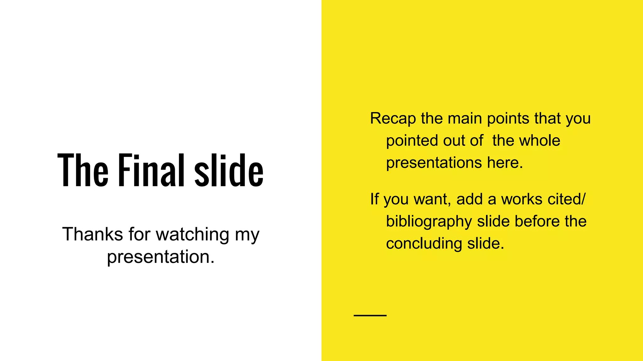 How To Make A Good Presentation | PPT