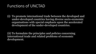 IB (UNCTAD) ppt.pptx | Political Issues & policy | Politics