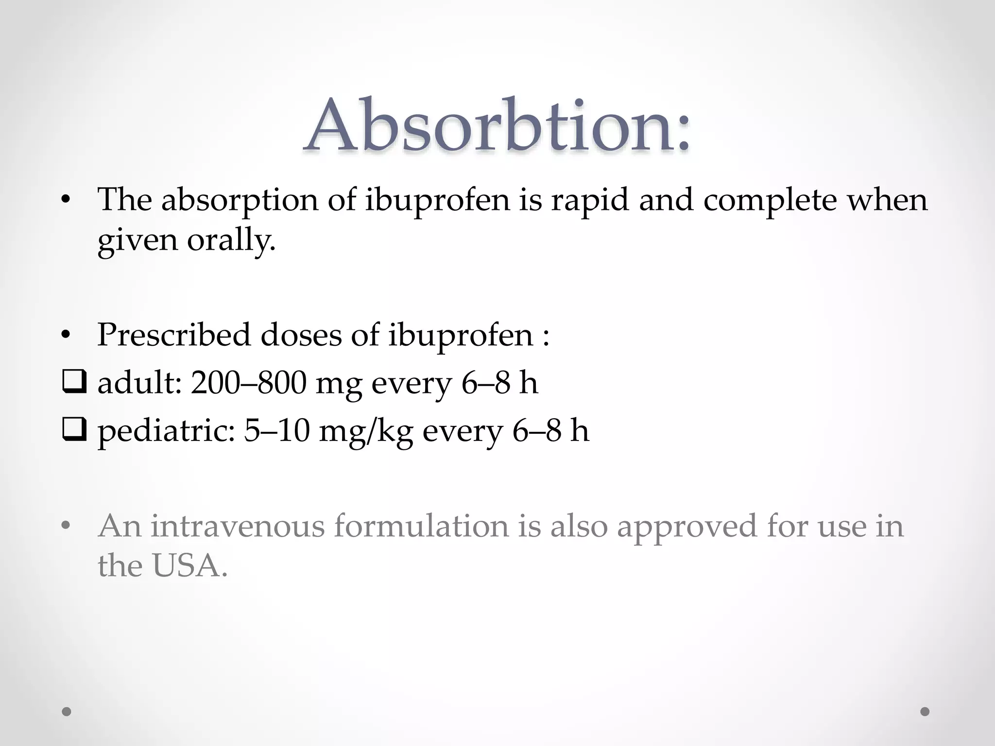 Ibuprofen | PPTX