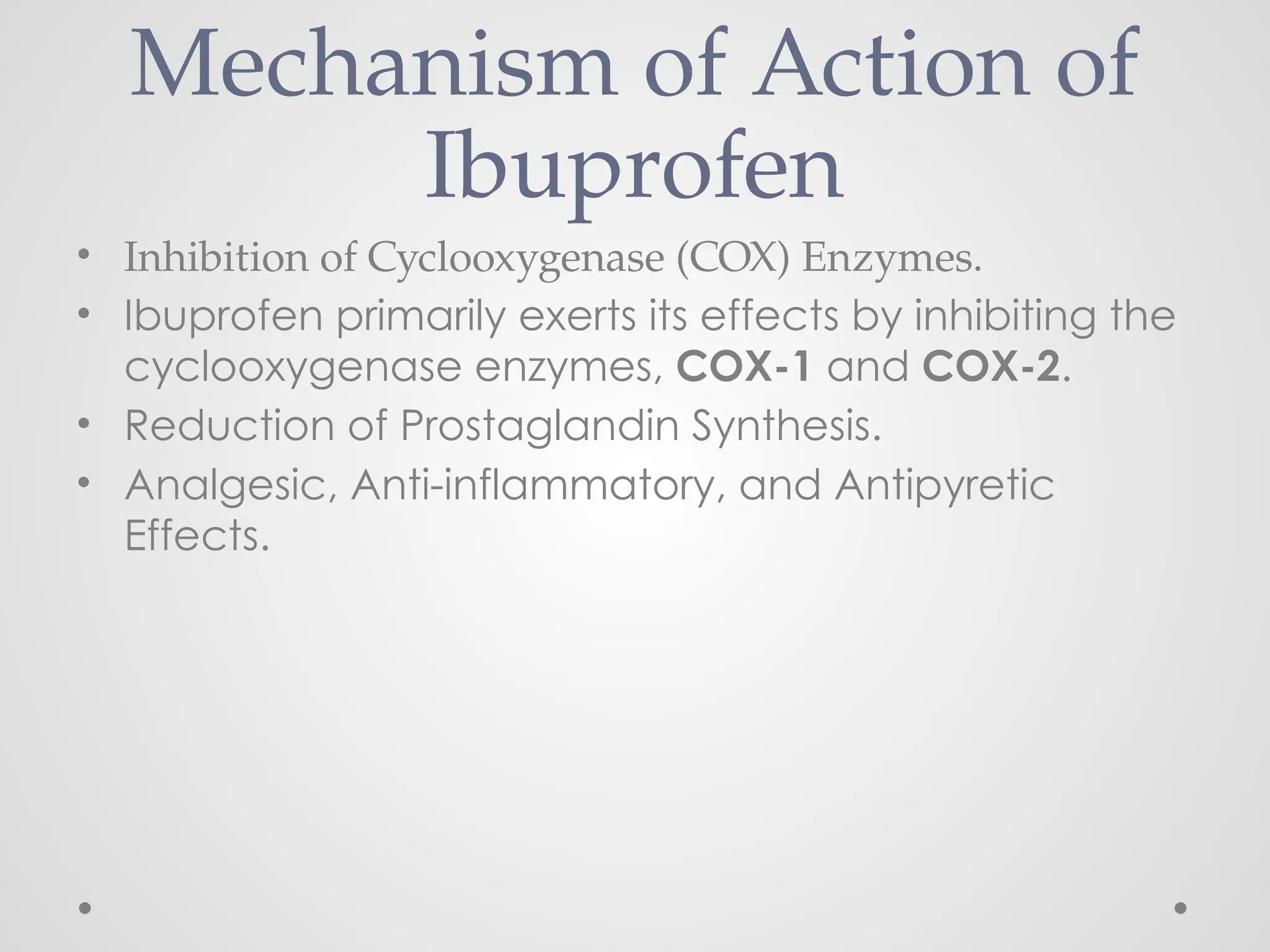 IBUPROFEN ASSIGNMENT 1.pptx , power point presentation on medicine ...
