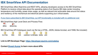 Equinix IBX SmartView | PPTX | Cloud Computing | Internet