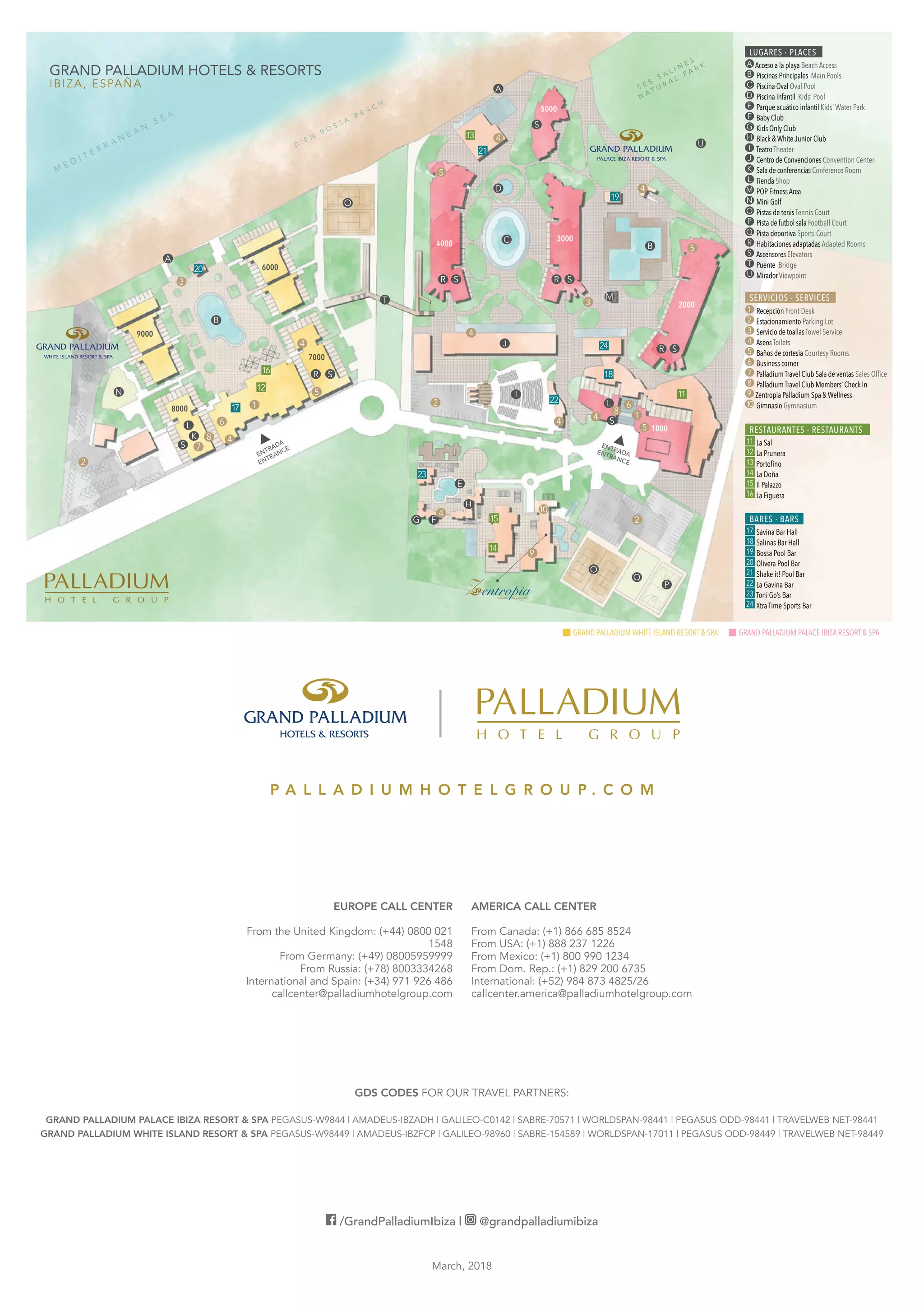 Grand Palladium Ibiza Resort & Spa Factsheet (EN) | PDF